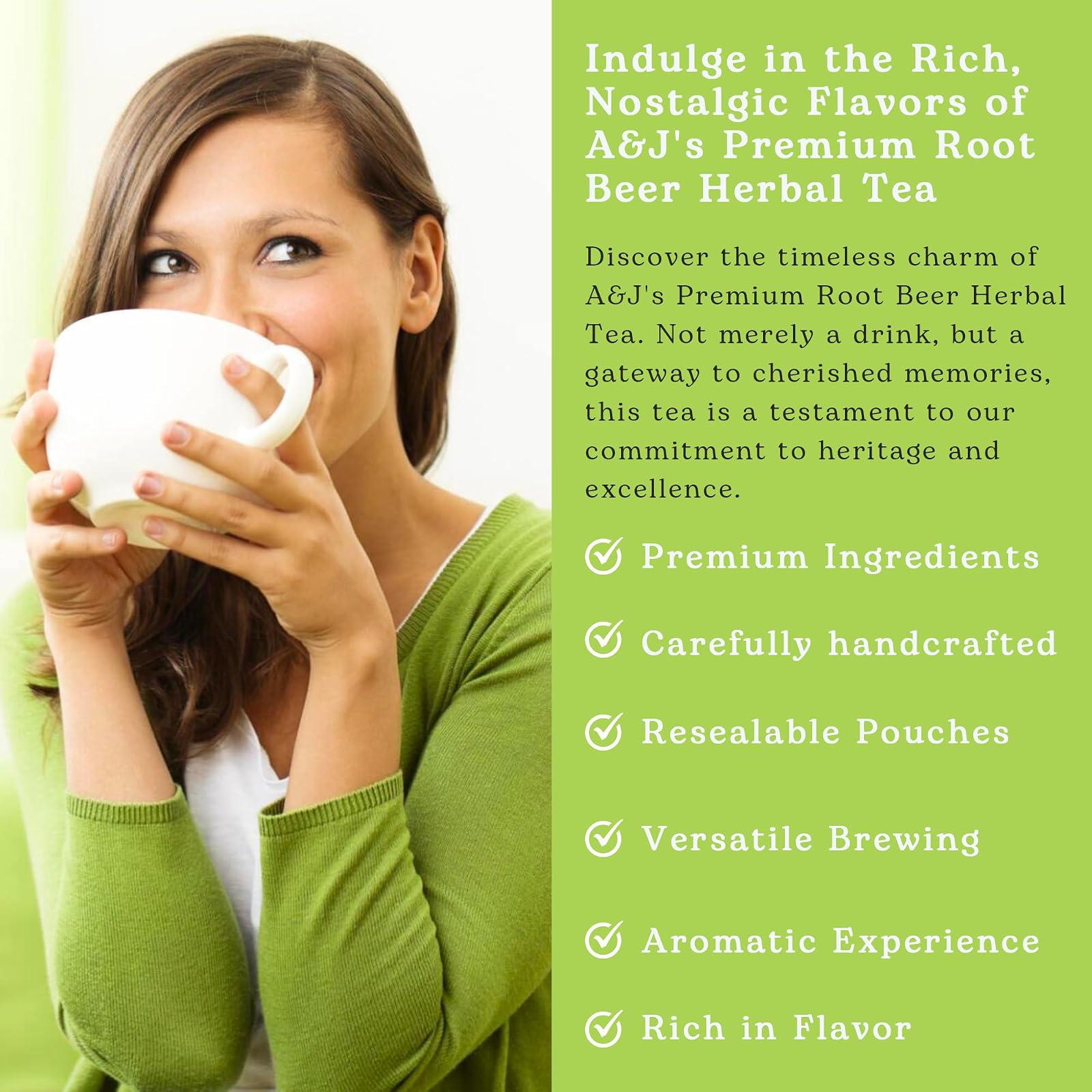 Nelson's Tea for refreshing herbal infusion