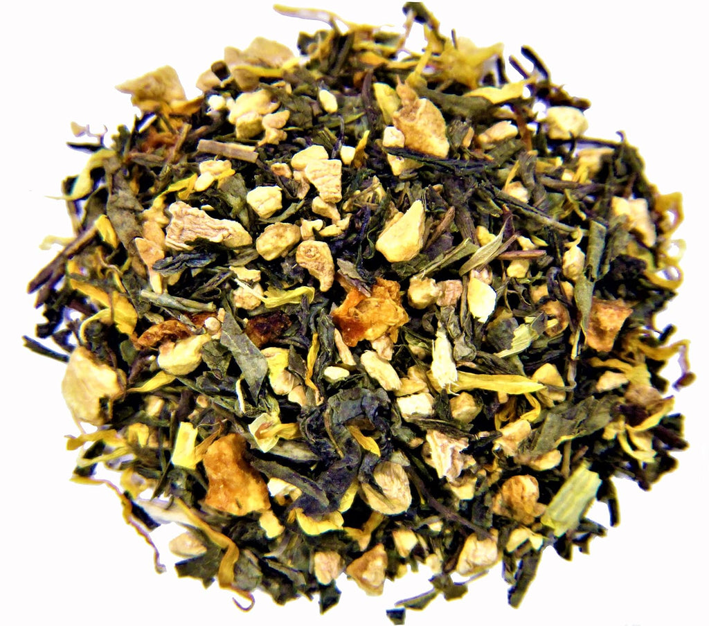 Nelson's Tea Ginger Orange Peach blend