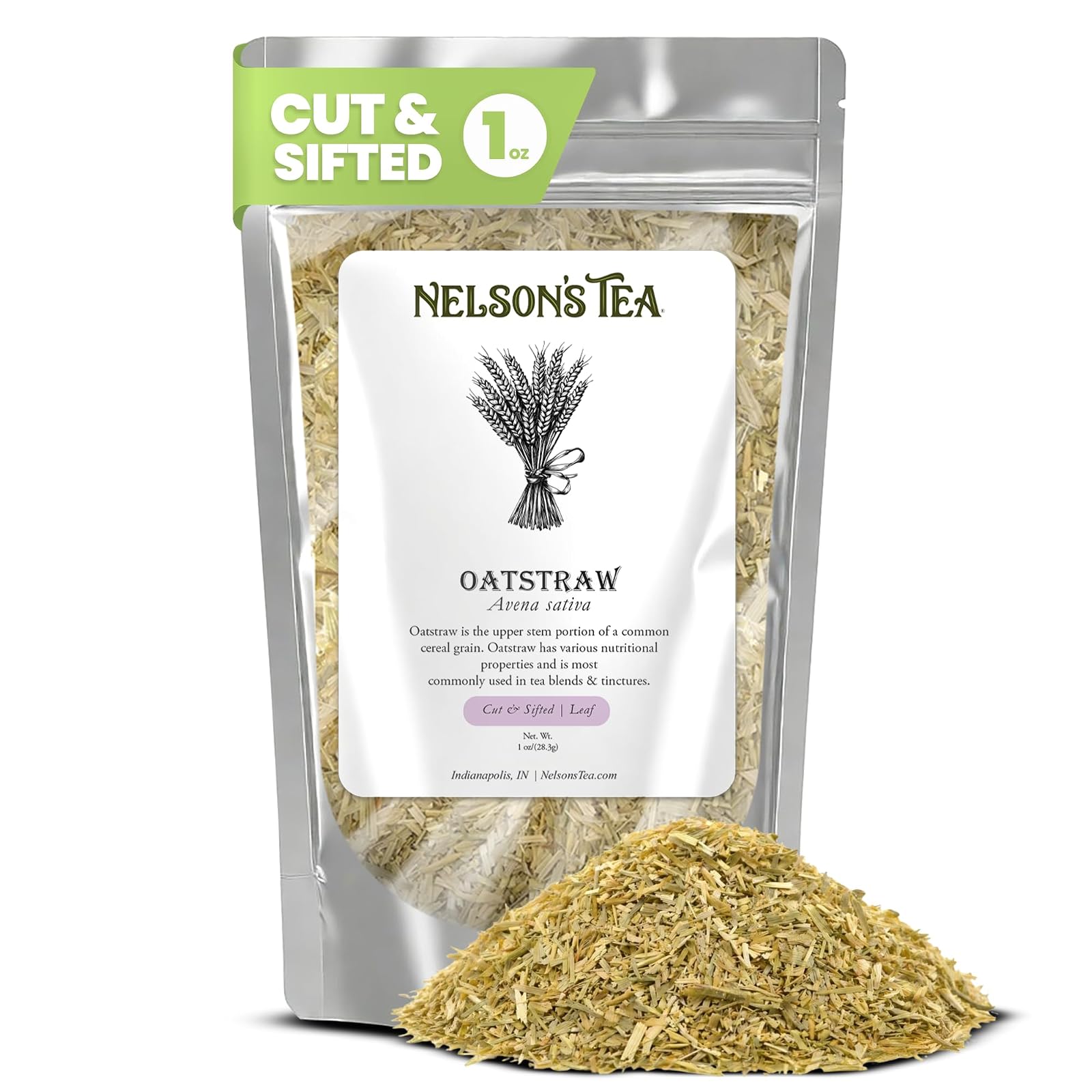 Nelson's Tea oatstraw herbal infusion