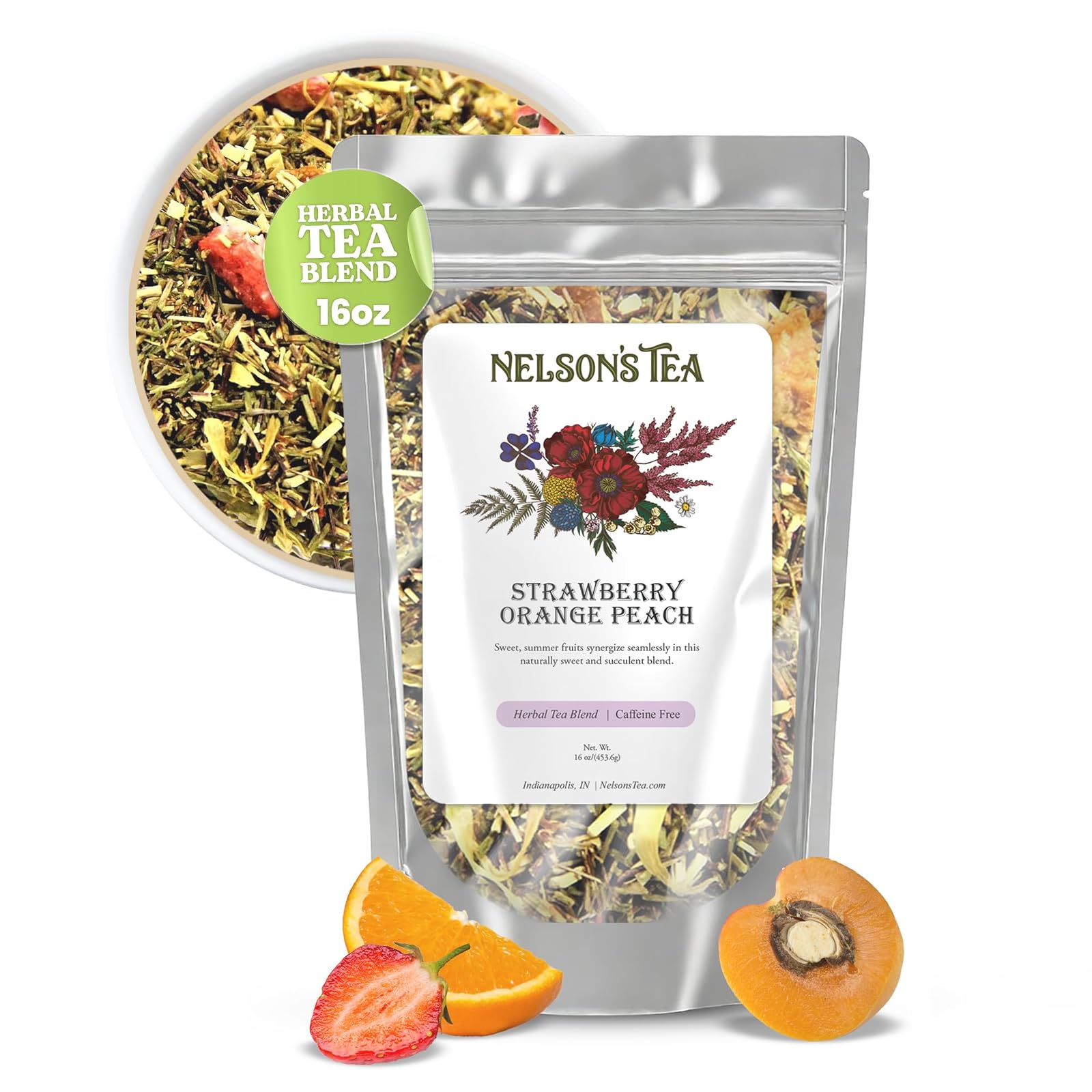 Nelson's Tea strawberry orange rooibos