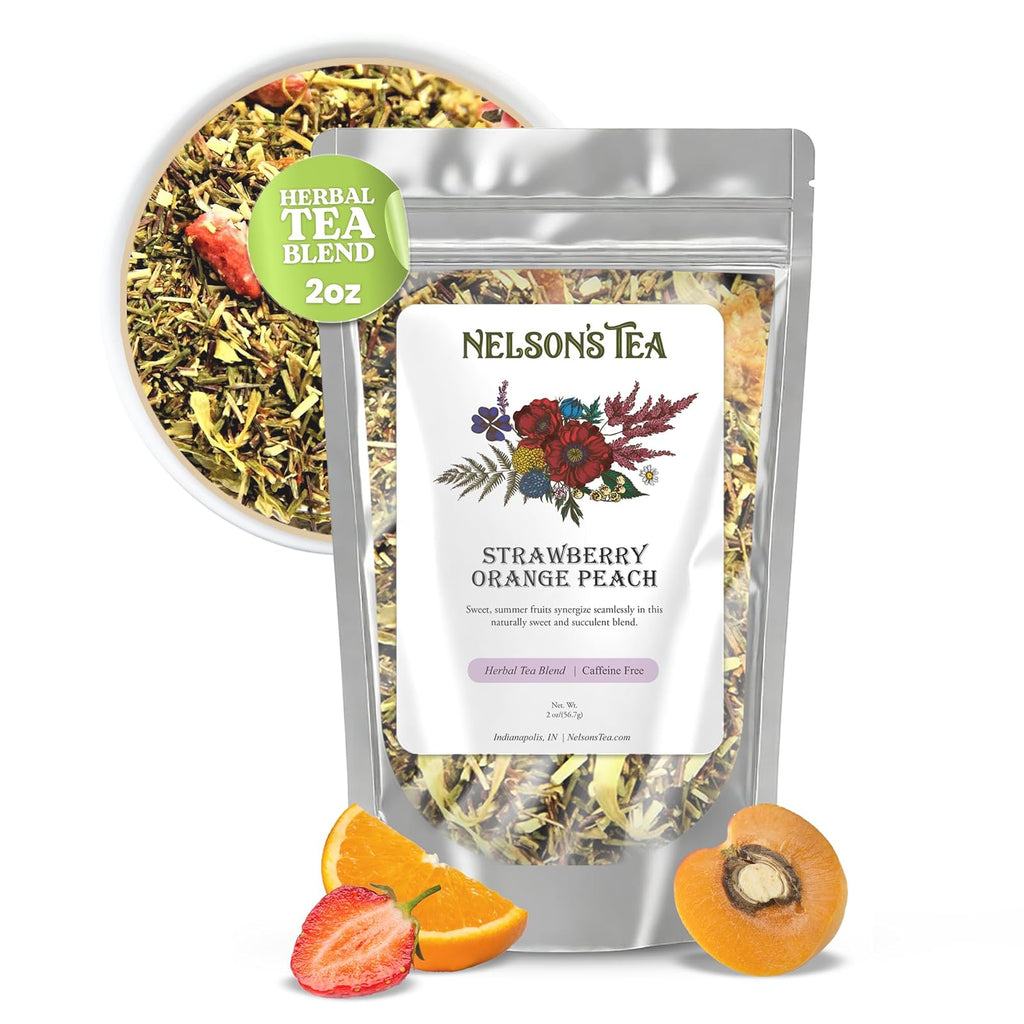Nelson's Tea strawberry orange rooibos