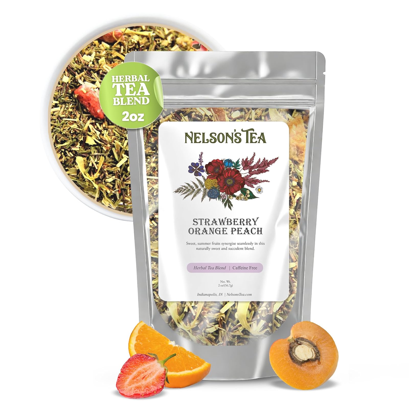 Nelson's Tea strawberry orange rooibos