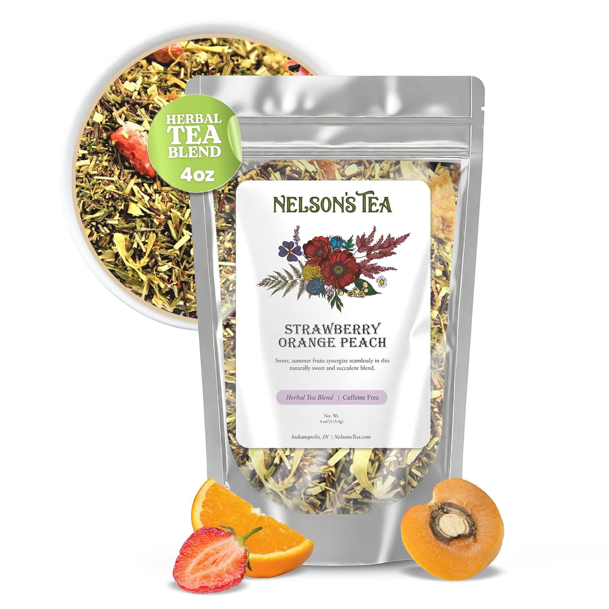 Nelson's Tea strawberry orange rooibos