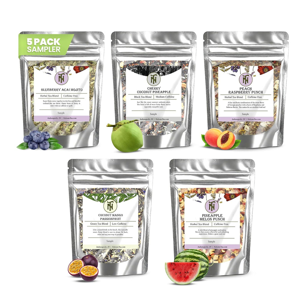 Nelson's Tea tropical loose leaf sampler