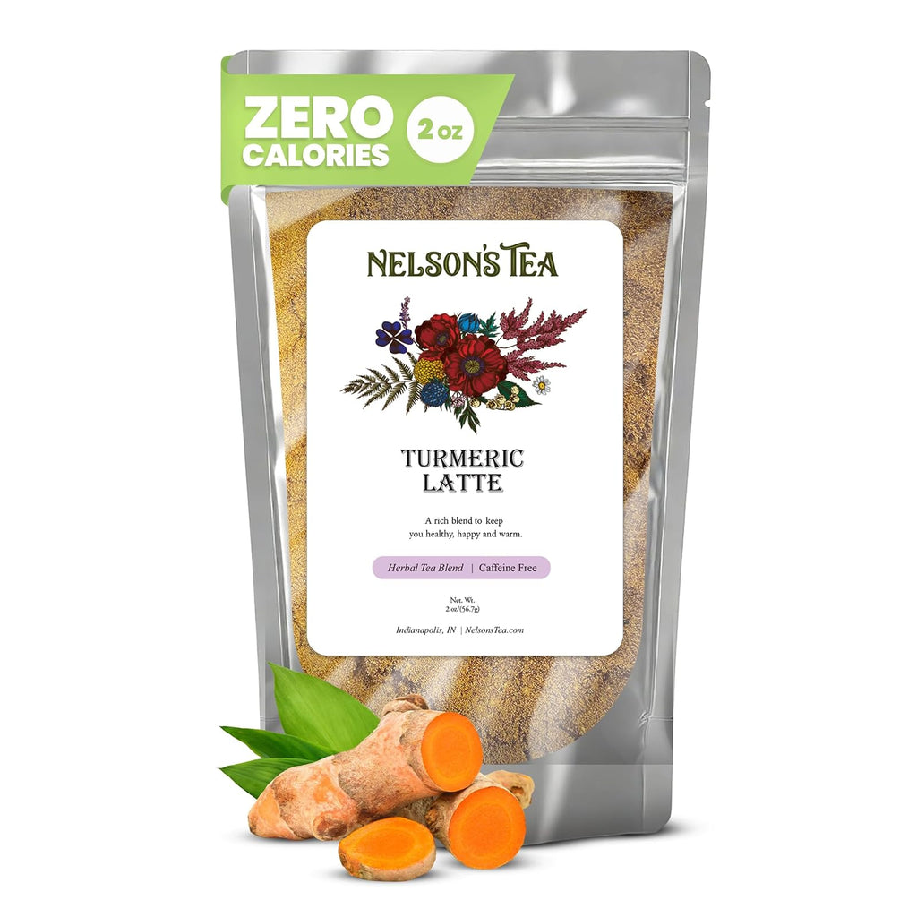 Nelson's Tea turmeric latte blend