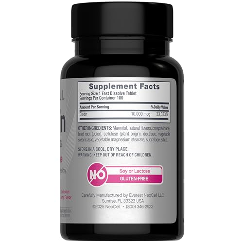 NeoCell biotin 10,000 mcg