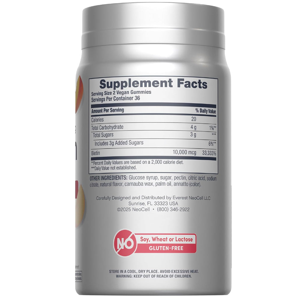 NeoCell biotin for radiant skin