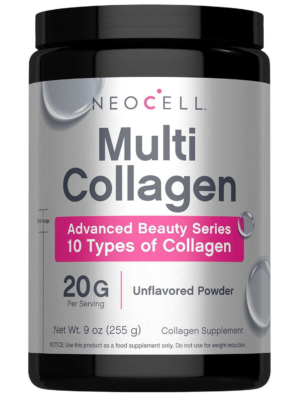 NeoCell collagen peptides for skin health
