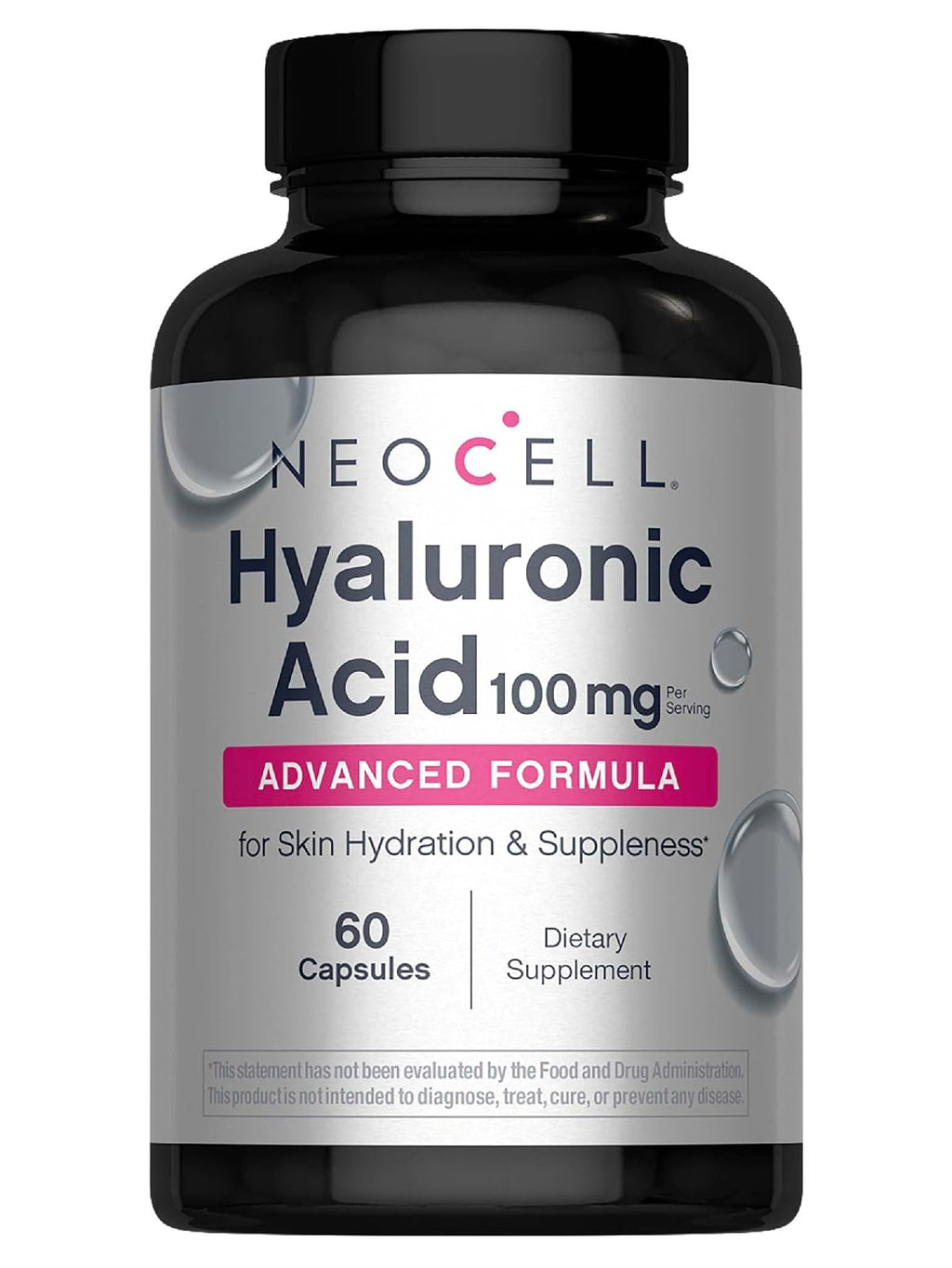 NeoCell hyaluronic acid capsules for hydration