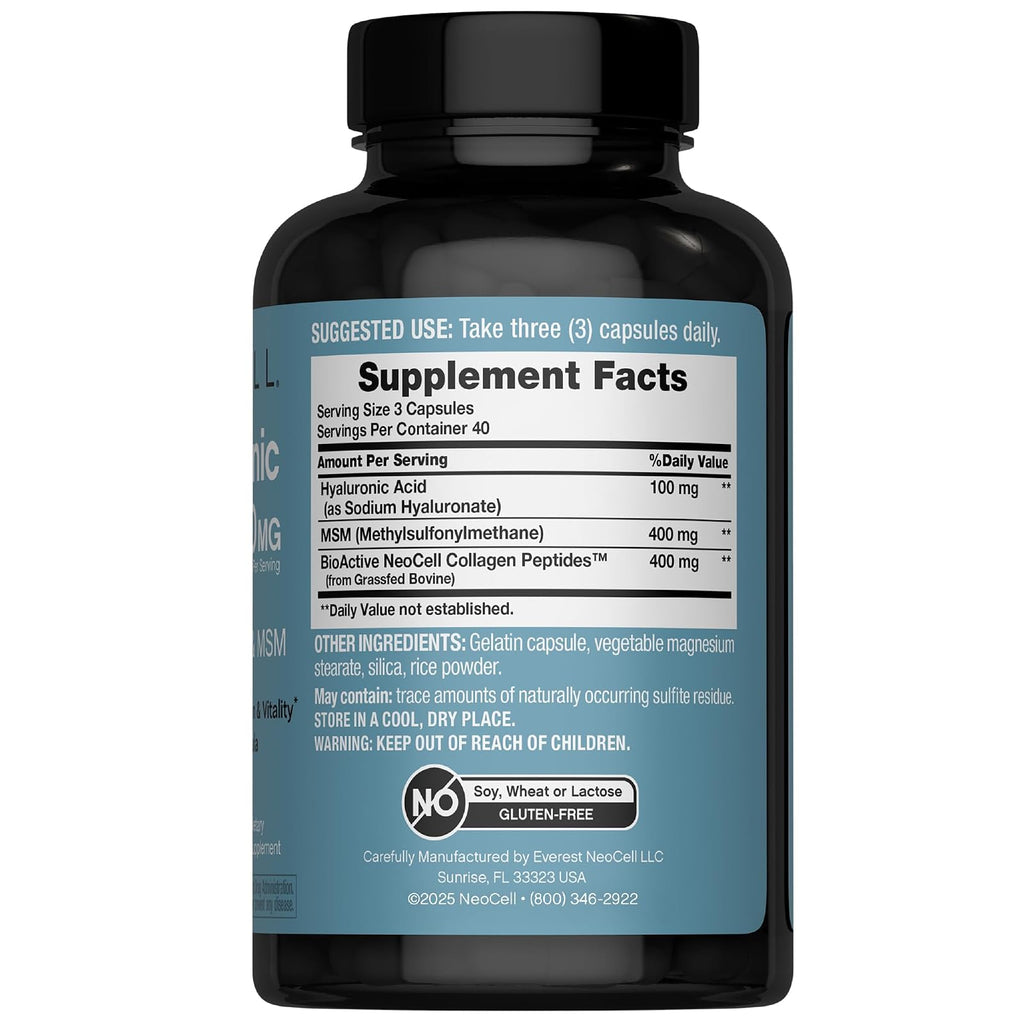 NeoCell hyaluronic acid capsules