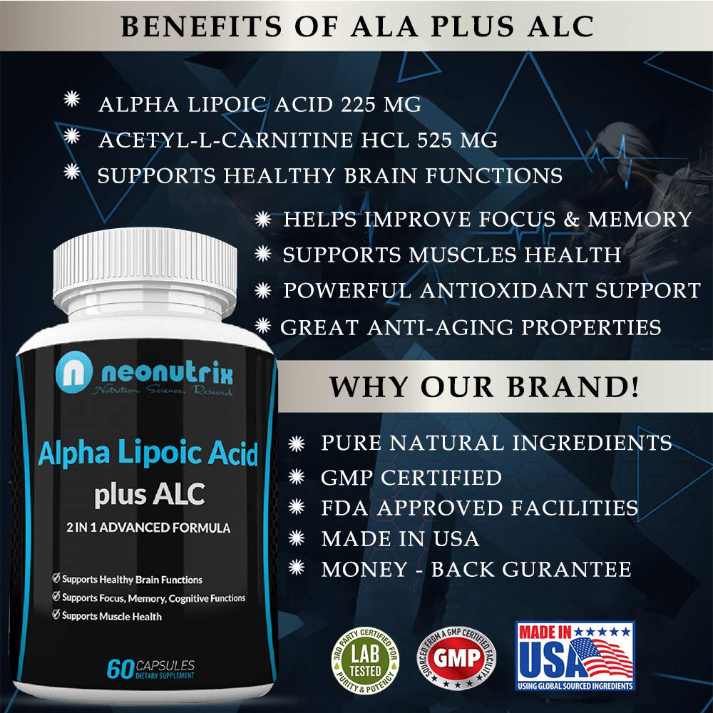 Neonutrix alpha lipoic acid capsules