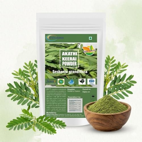 Neotea Agathi Keerai powder features
