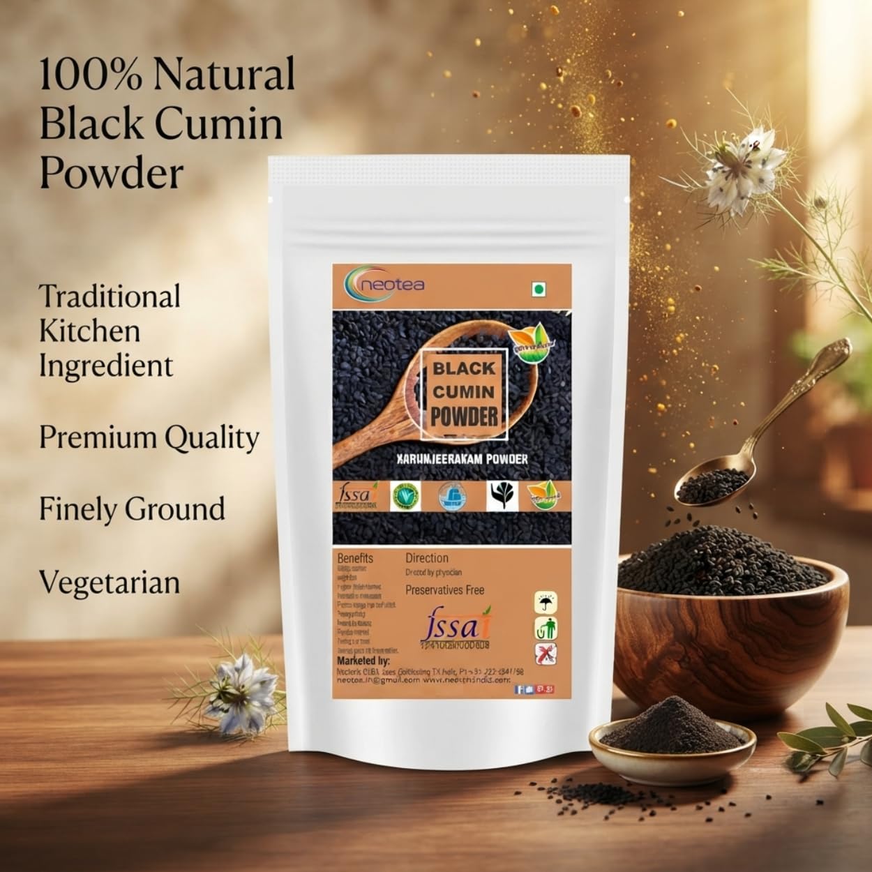 neotea nigella sativa nutritional value
