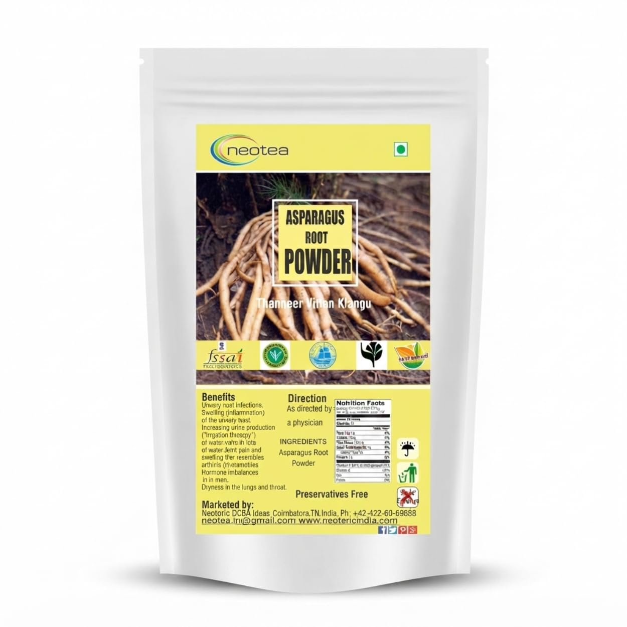 Neotea shatavari root powder benefits