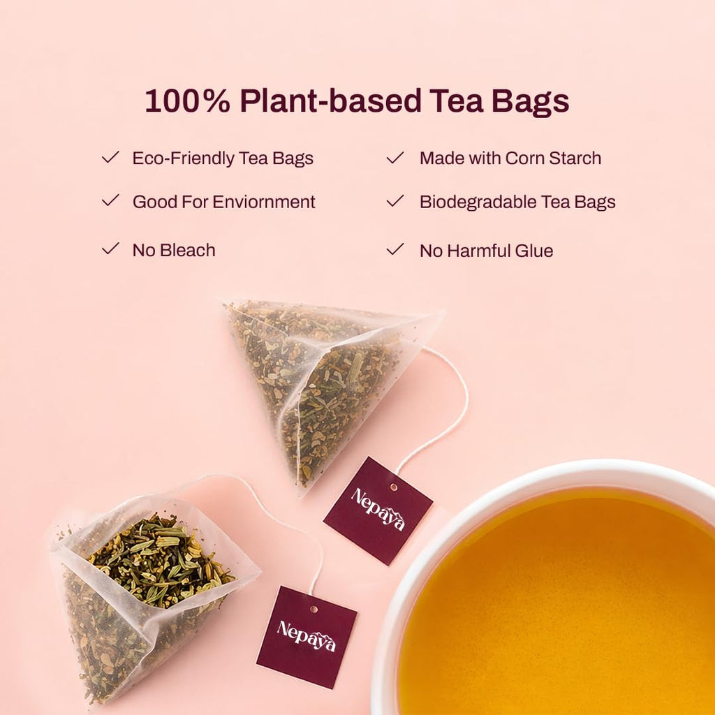 Nepaya chamomile tea bags for stress relief