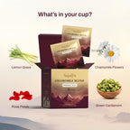 Nepaya herbal tea for calming effects