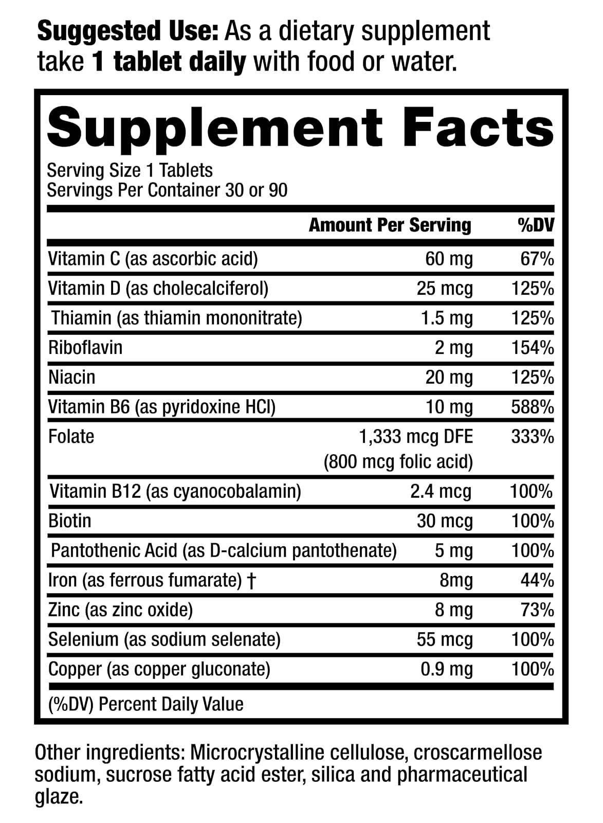 Nephroceuticals whole food multivitamin tablets