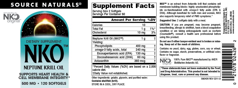 Neptune krill oil for joint support