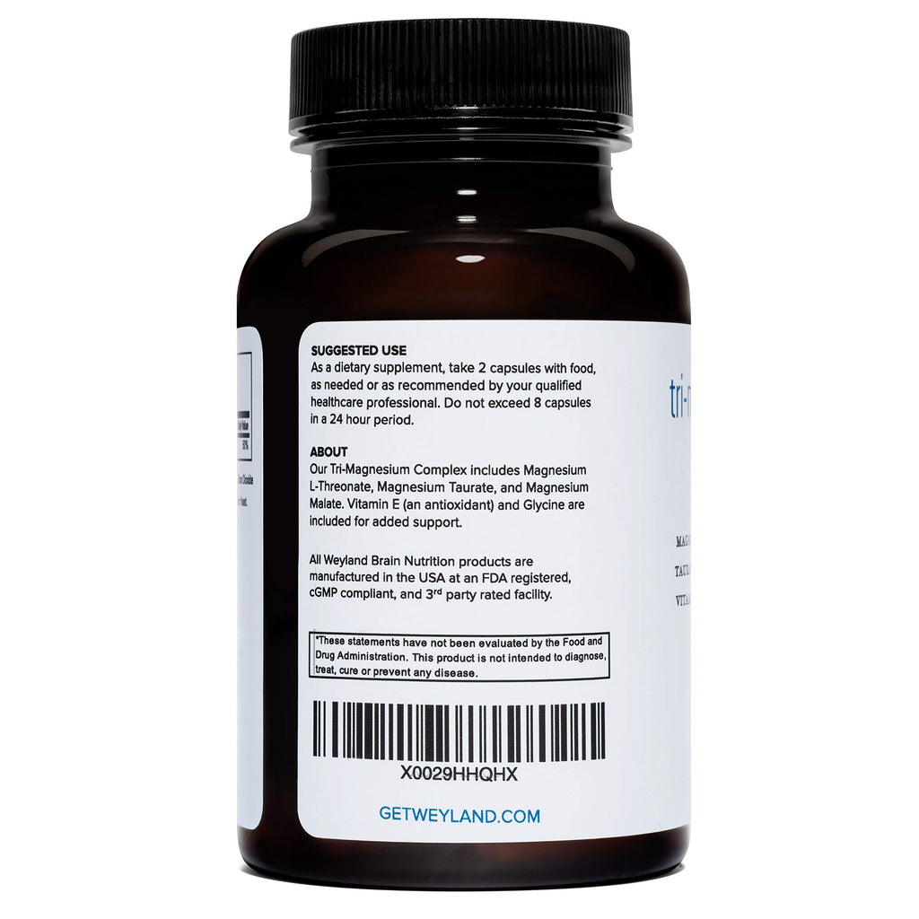 Nerve and muscle support magnesium