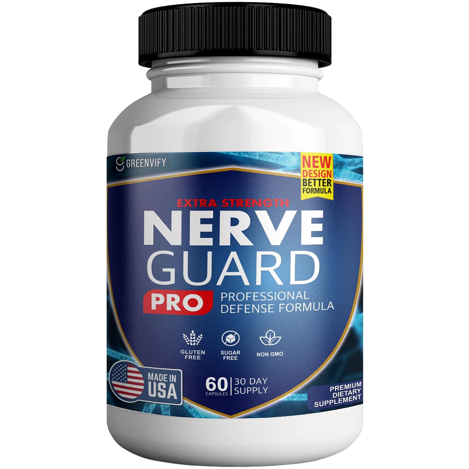 Nerve Guard Plus multivitamins for seniors