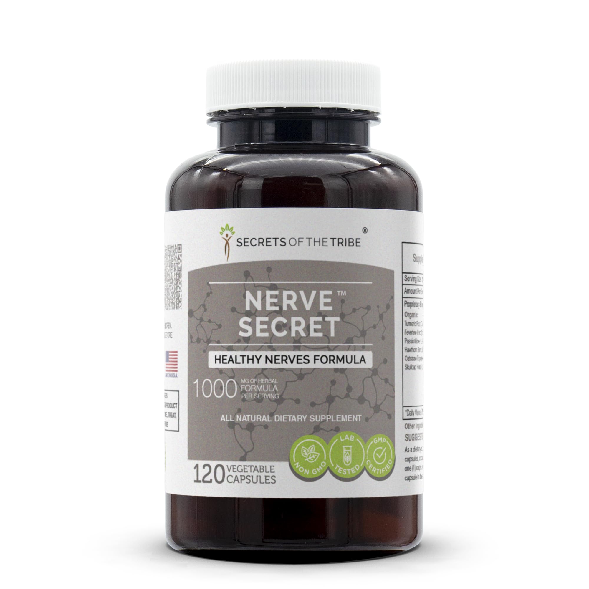Nerve health support supplement capsules
