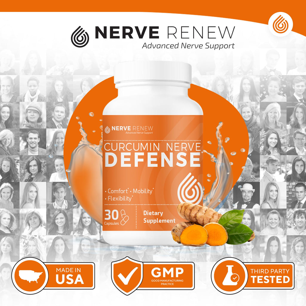 Nerve Renew curcumin for daily vitality