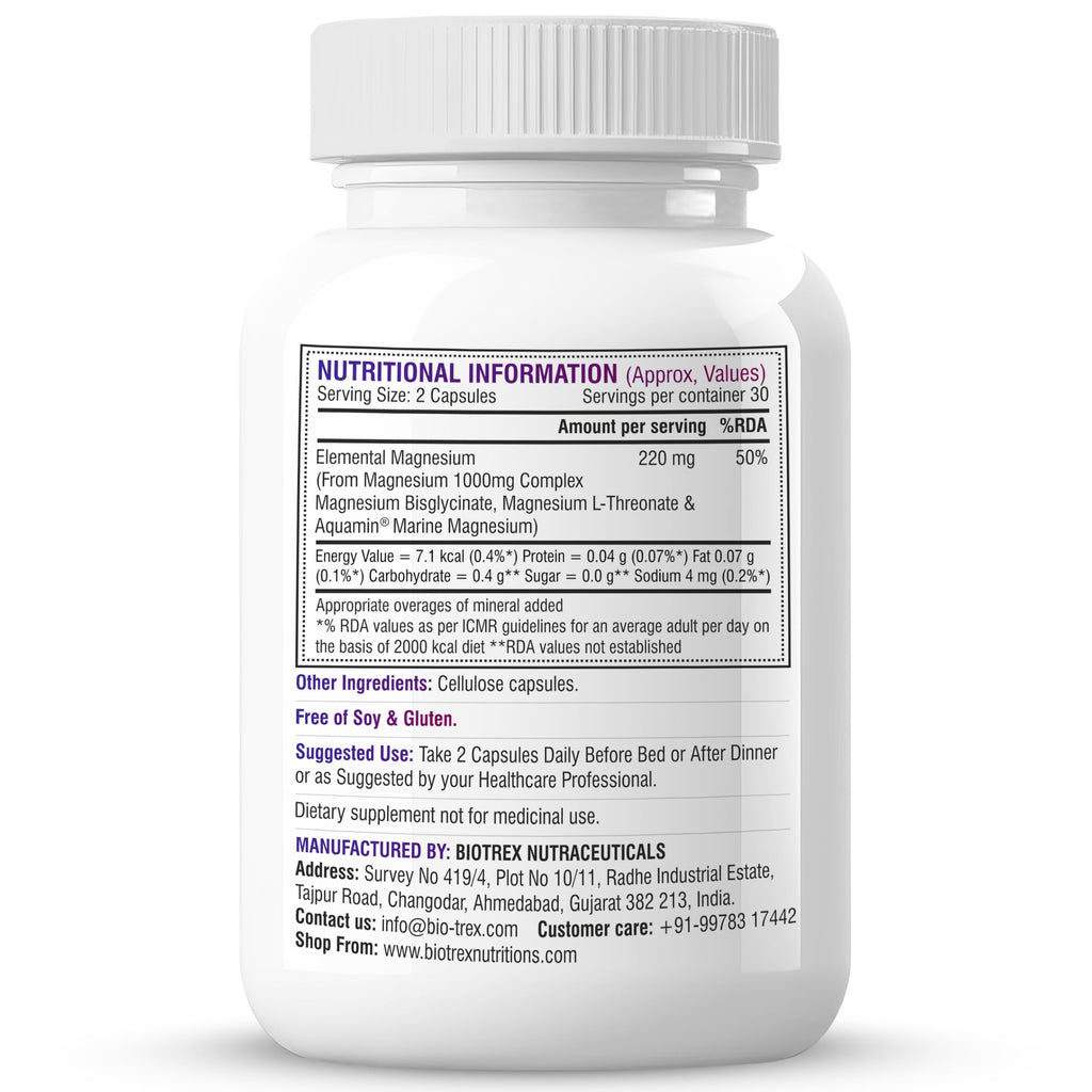 Nerve support magnesium supplement