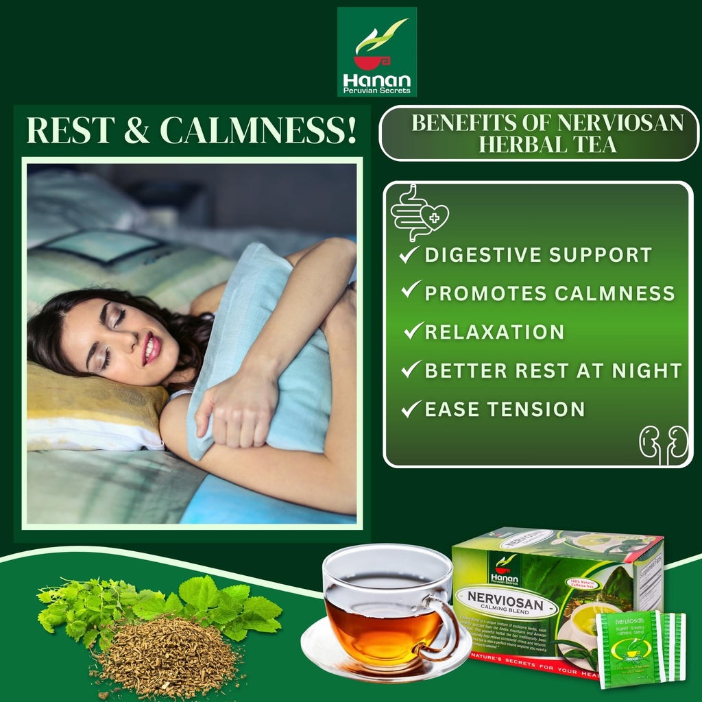 Nerviosan calming tea for sleep