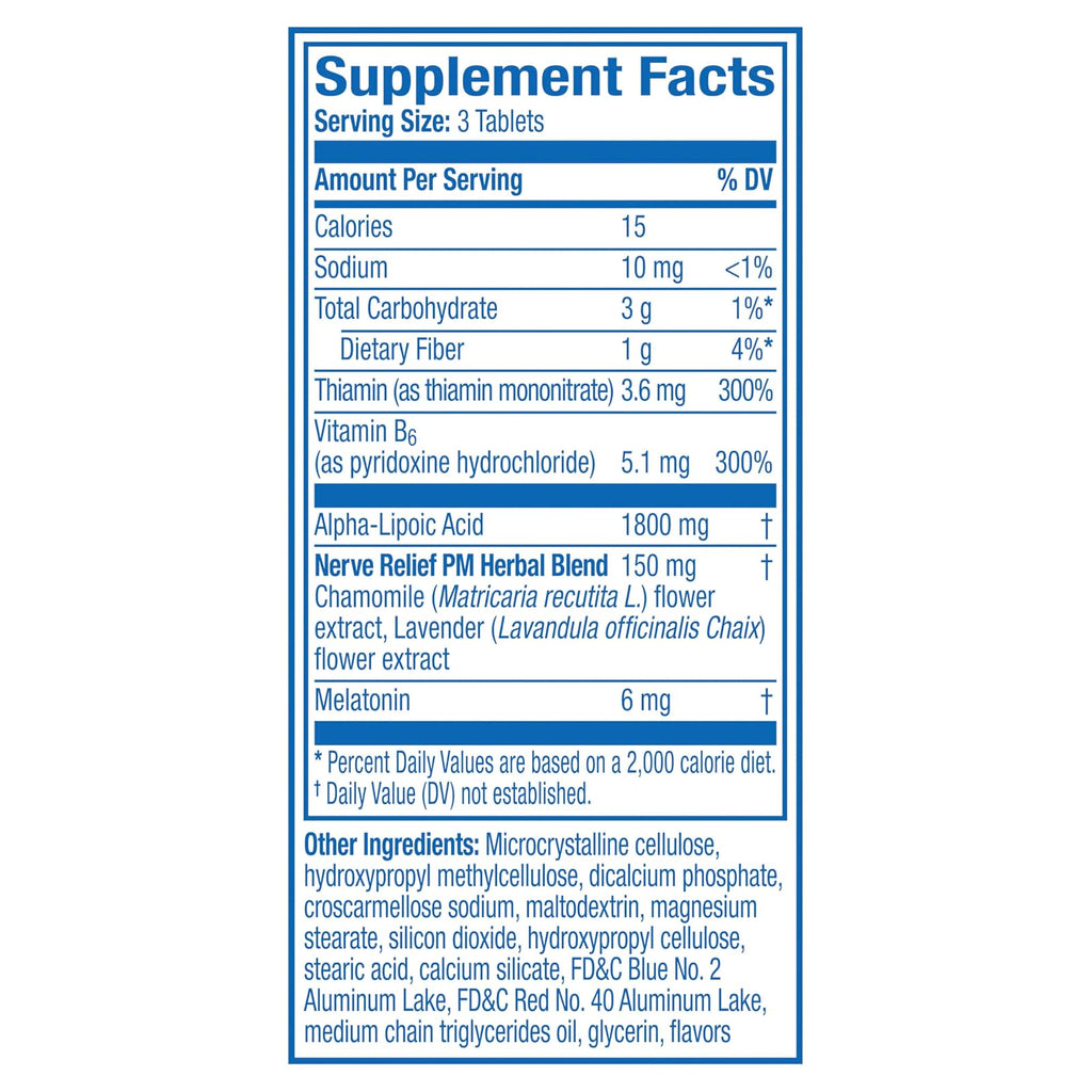 Nervive multivitamin for seniors' vitality