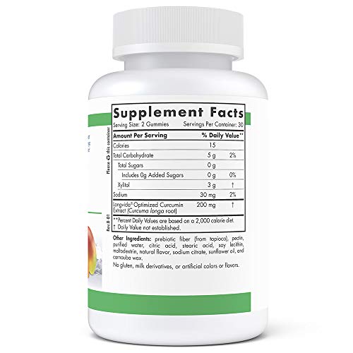 nervous system support curcumin gummies