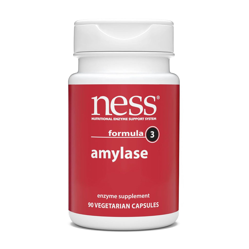 Ness Amylase vegetarian capsules for digestion