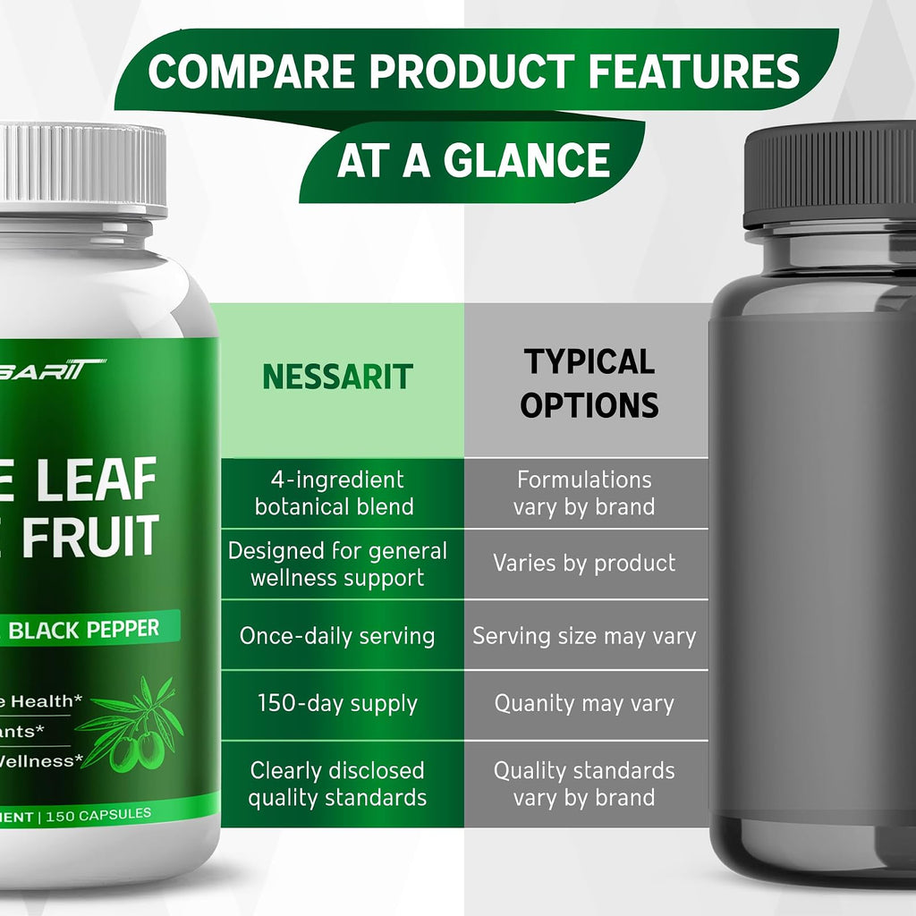 Nessarit olive leaf and black seed