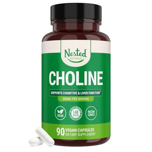 Nested Naturals choline bitartrate capsules
