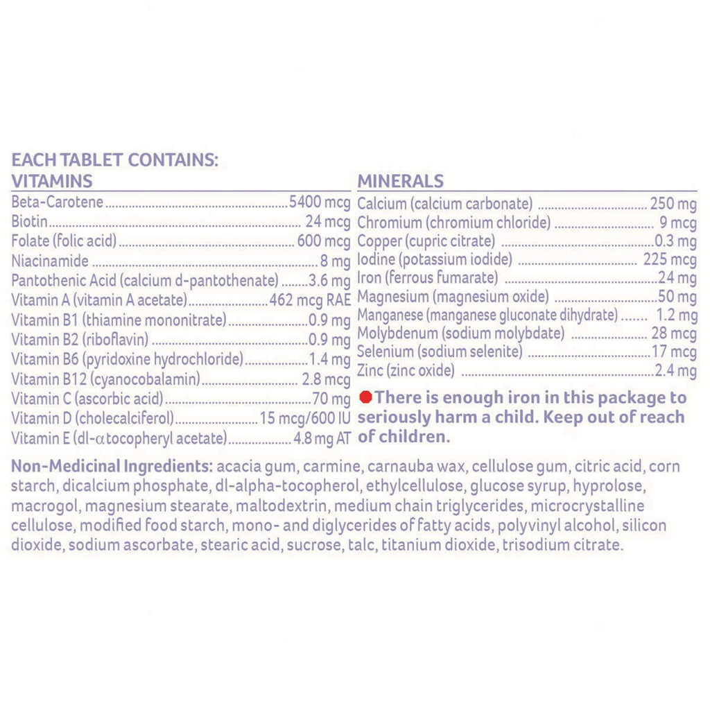 Nestle Materna whole food multivitamin