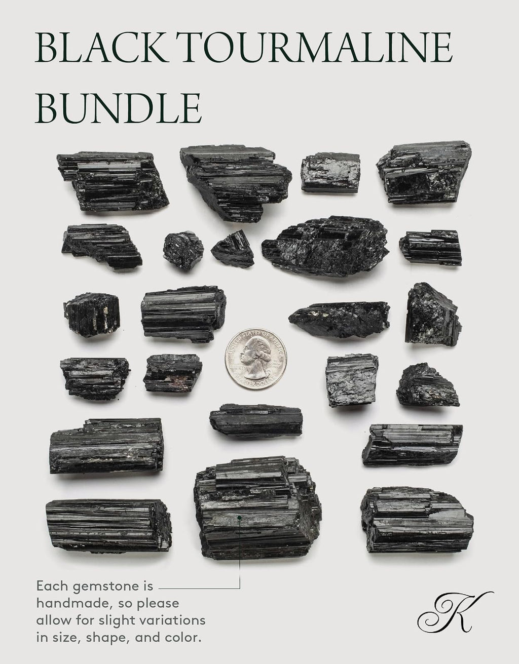 Nettle and black tourmaline bundle