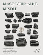 Nettle and black tourmaline bundle