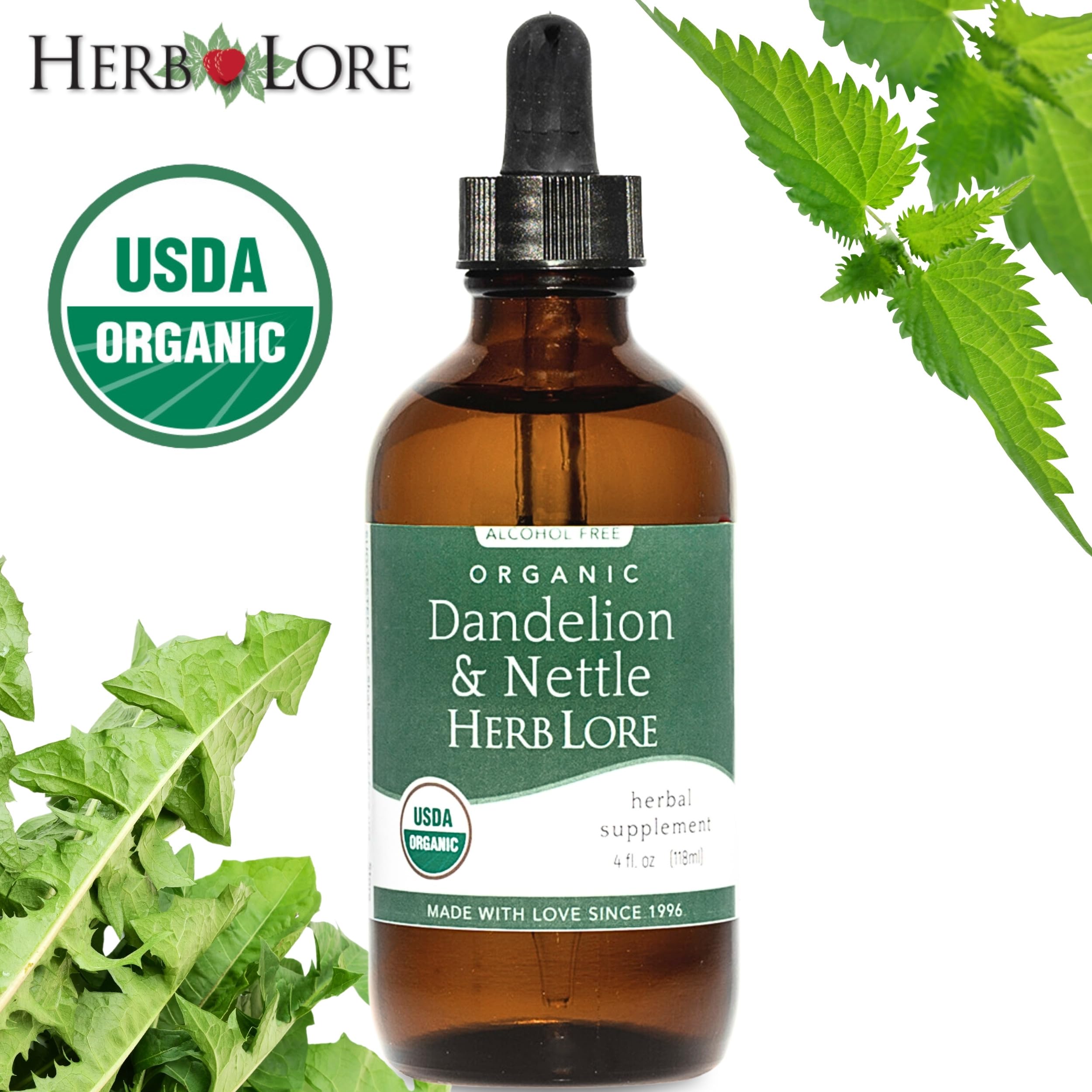 Nettle and dandelion liquid extract benefits
