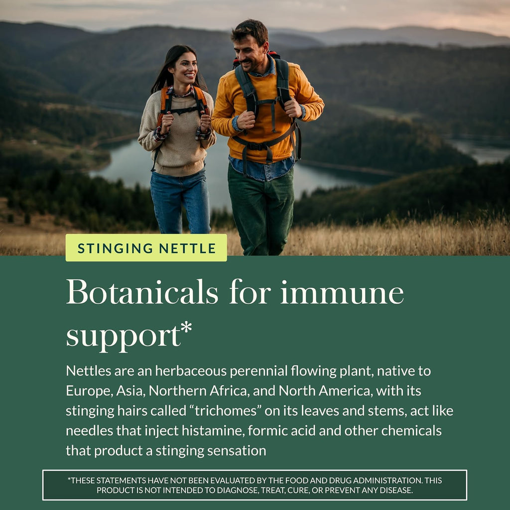 Nettle capsules for allergies