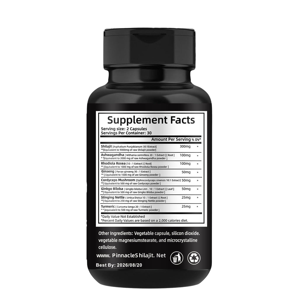 Nettle capsules for mental clarity
