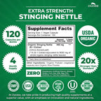 Nettle capsules for natural wellness
