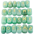 nettle infused green aventurine stones