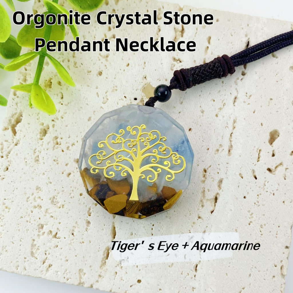 Nettle infused orgonite jewelry