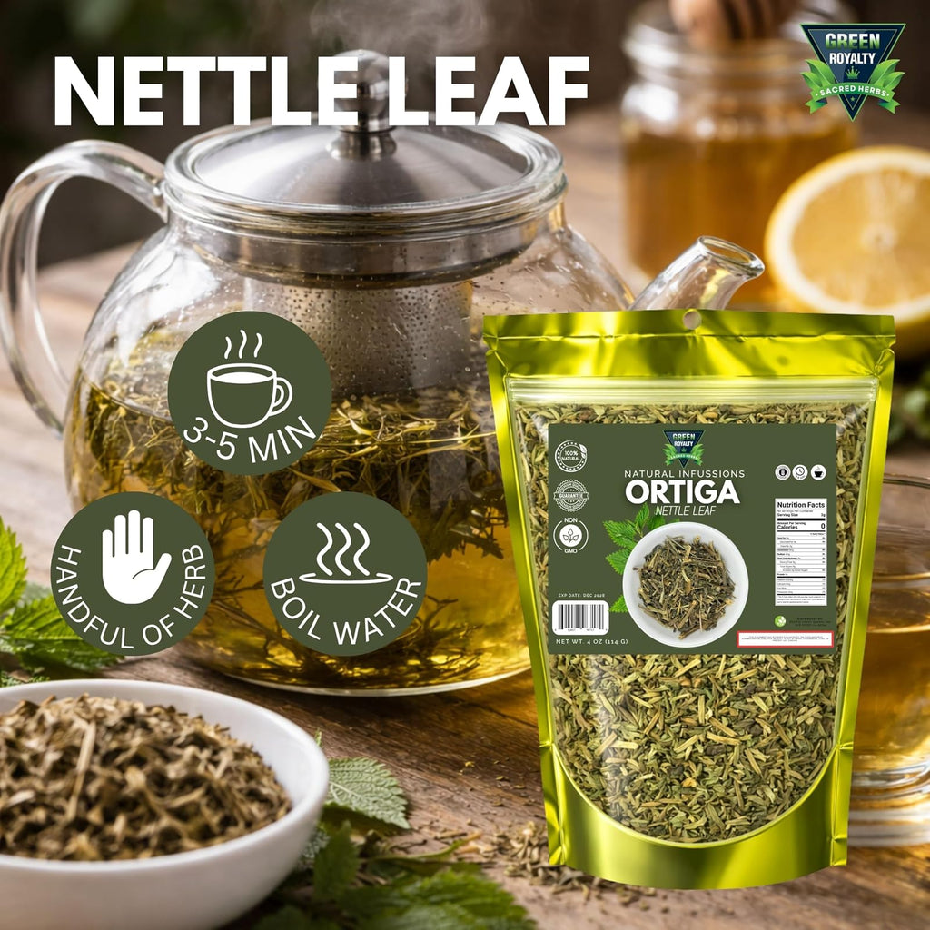 Nettle leaf tea for digestion