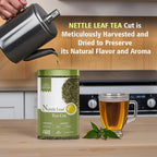 Nettle leaf tea for herbal remedies