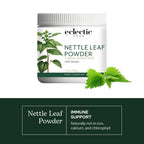 Nettle powder for natural health remedies