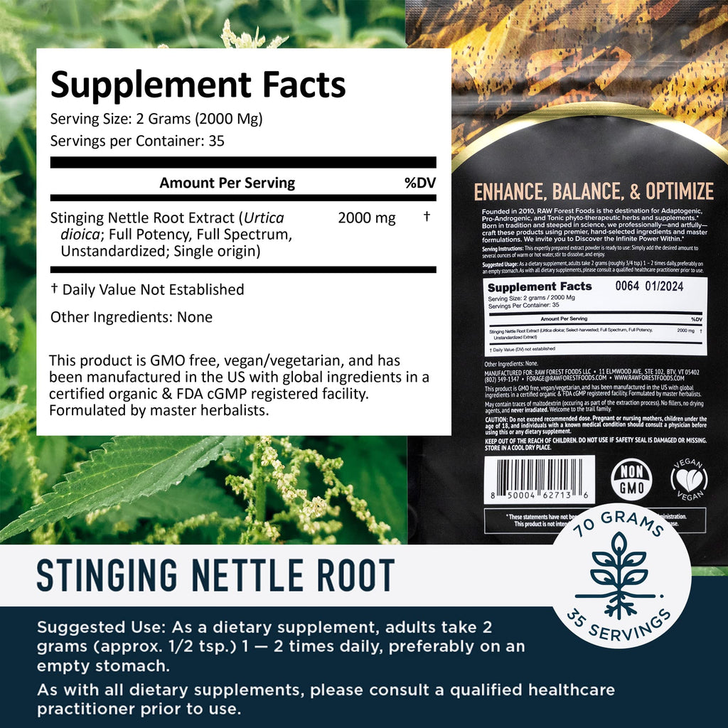 nettle root for immune support