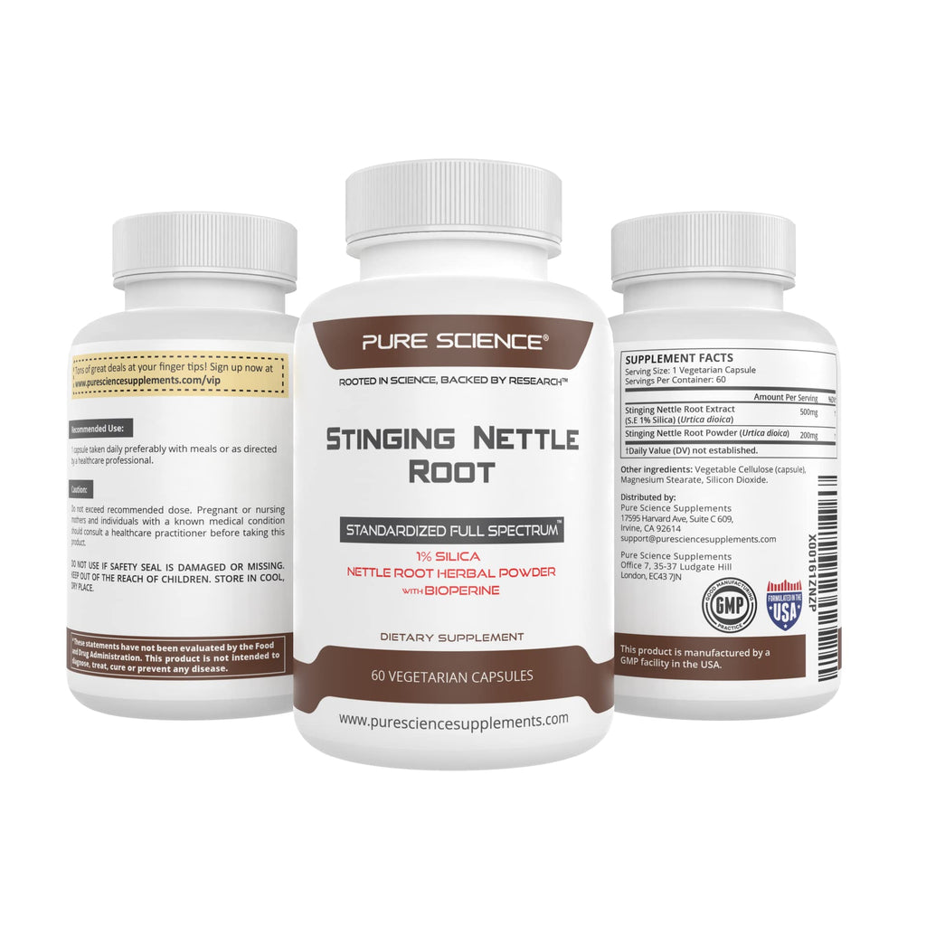 nettle root powder for vitality