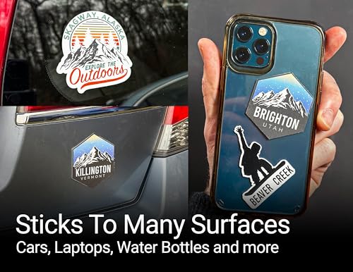 Nettle seeds themed vinyl decal
