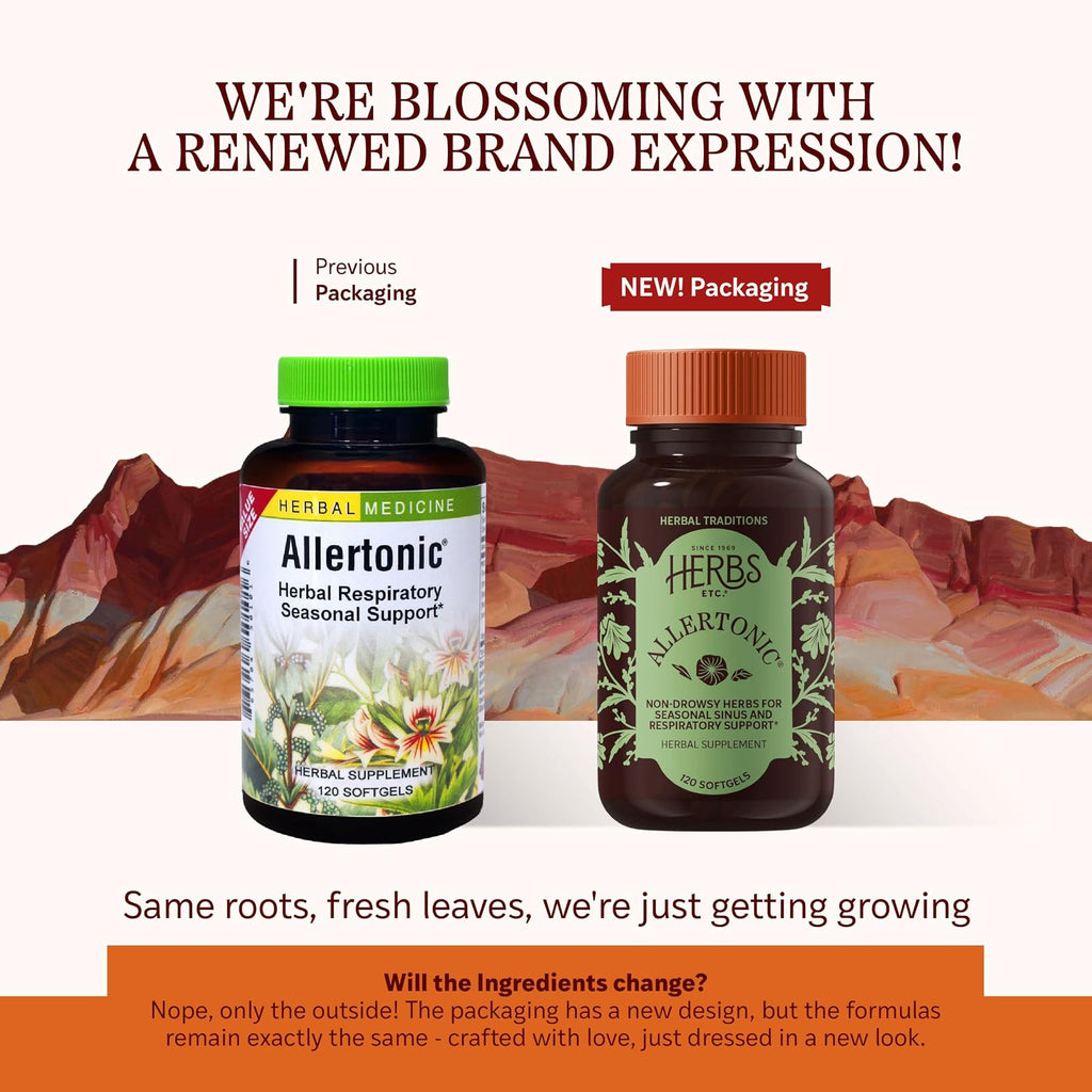 Nettle softgels for seasonal allergies