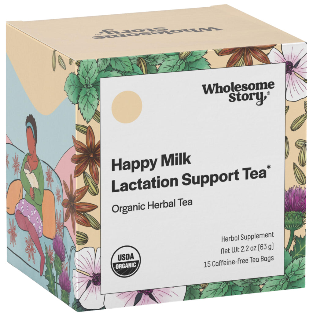 Nettle tea for breastfeeding support